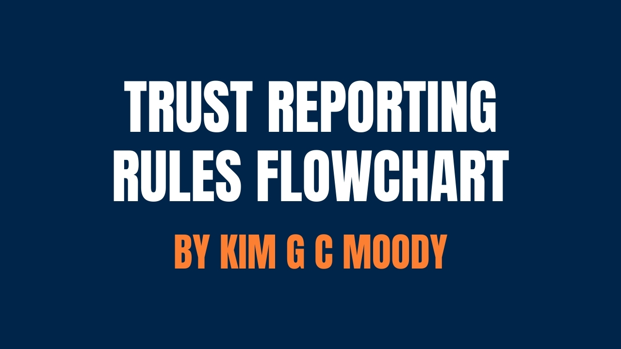 Trust Reporting Rules Flowchart